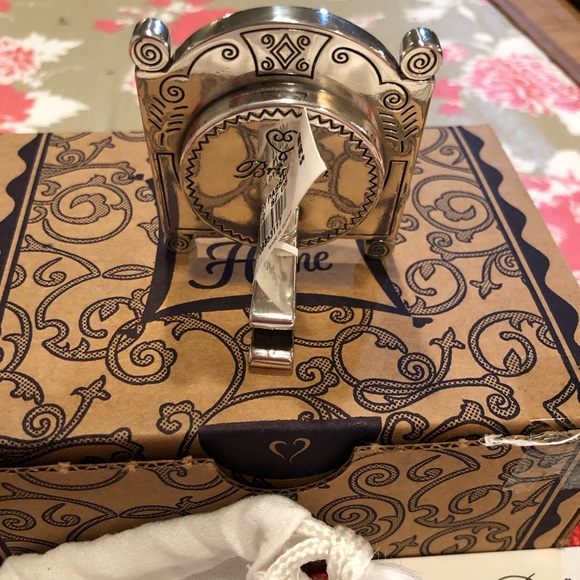 Brighton | Accessories | Brighton Silver Clock New In Box With Tags ...